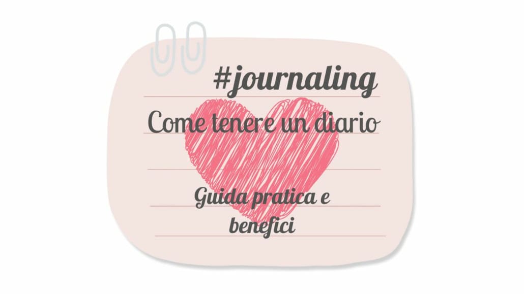 Journaling: il piacere di scrivere un diario - Guida completa